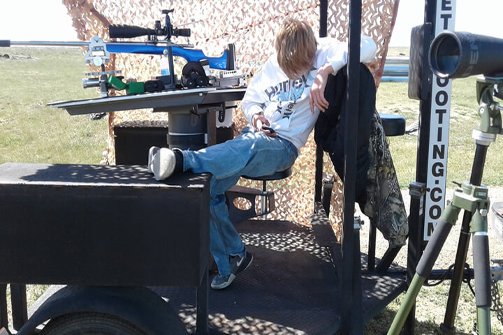 MODEL 5500 PORTABLE SHOOTING TRAILER - Gun Rests | TargetShooting.com